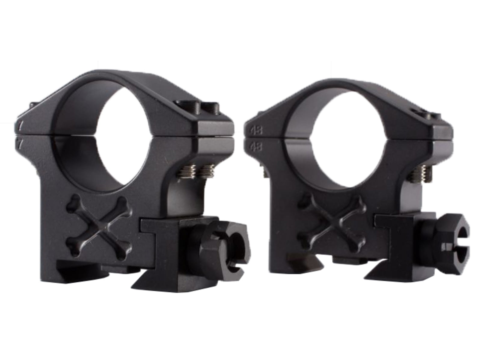 Talley 30mm Rifle Scope Rings Black Armor Low - Walmart.com