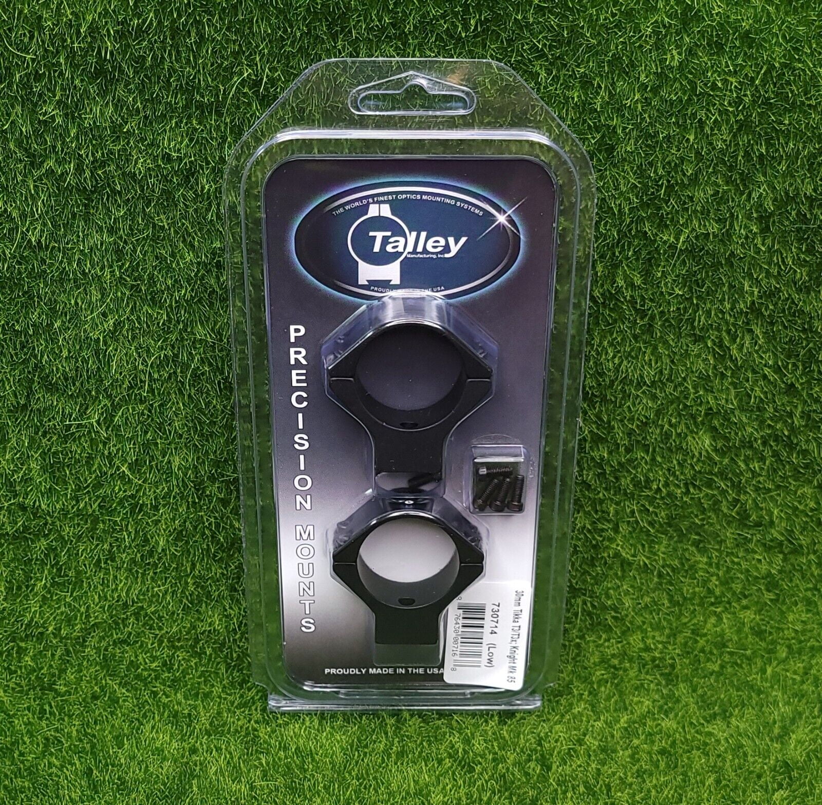 Talley Lightweight 2-Piece Scope Mount 30mm Rings Tikka, Knight MK85 ...