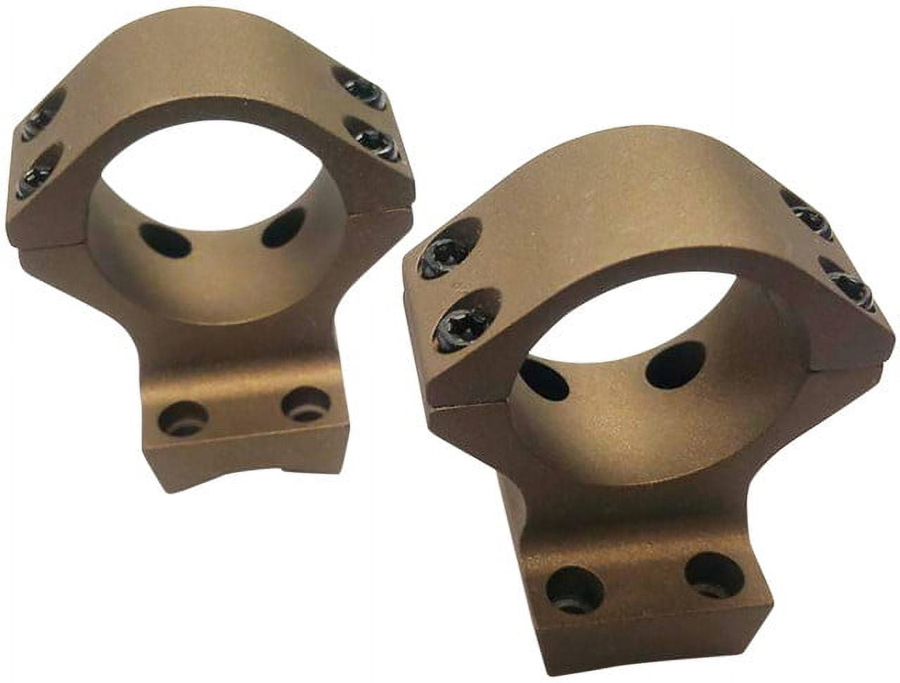Talley SB950735 Brown 1" High Scope Rings/Base for Browning X-Bolt ...