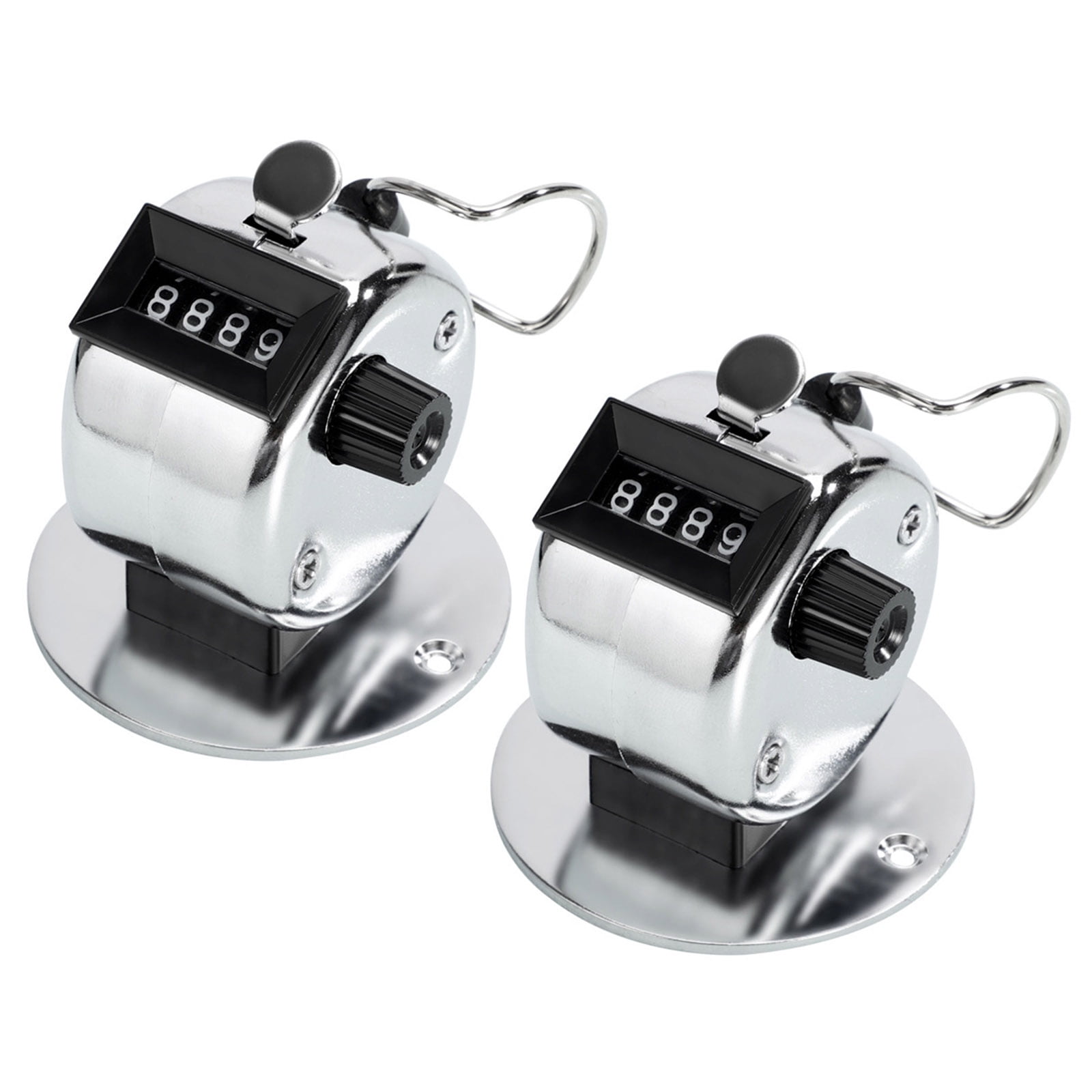Tallies Counter 4-Digit Clickers Counter, Metal Hand Tallies Counters ...