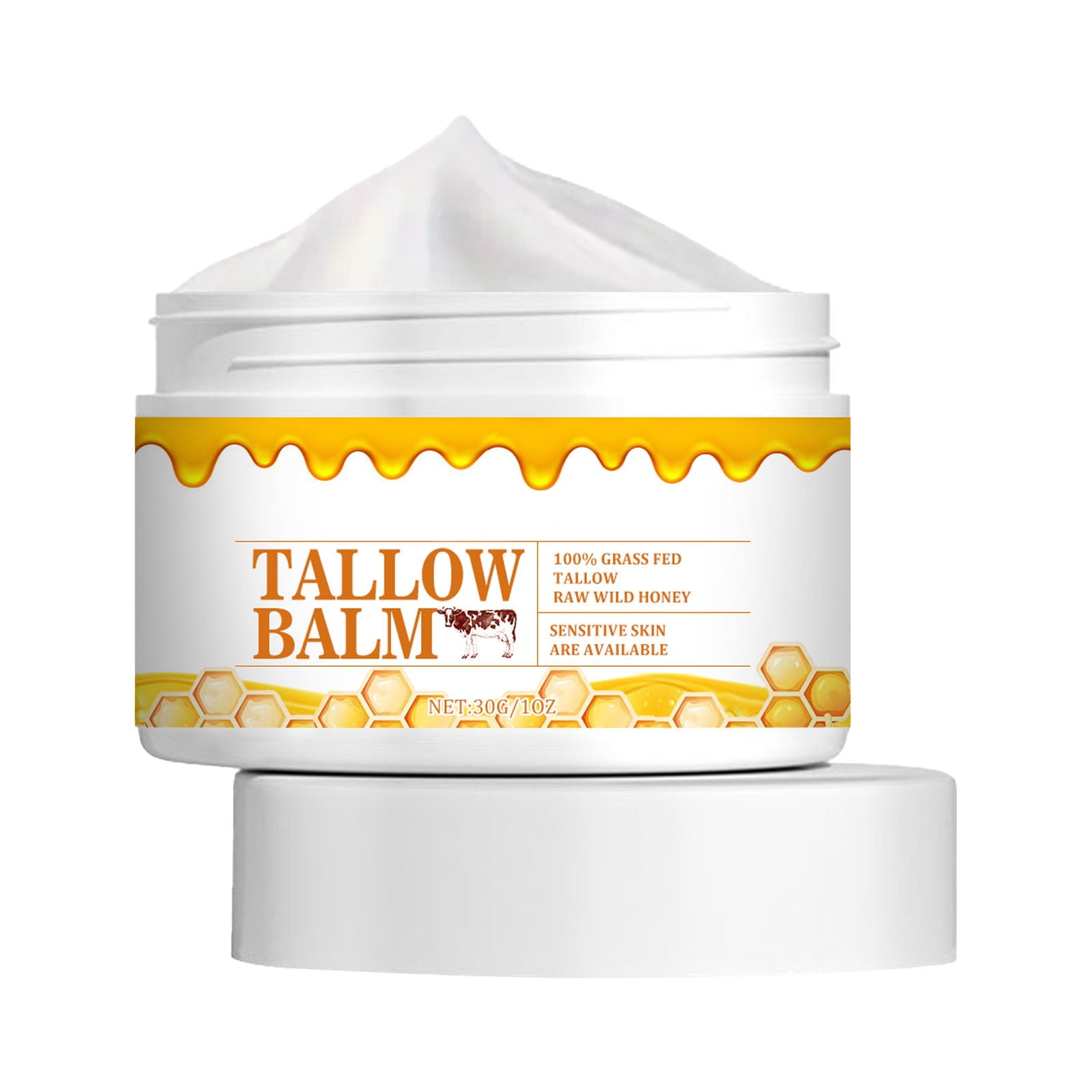Tallow Balm for Skin Woman Gifts, Tallow Face Moisturizer, Grass Fed ...