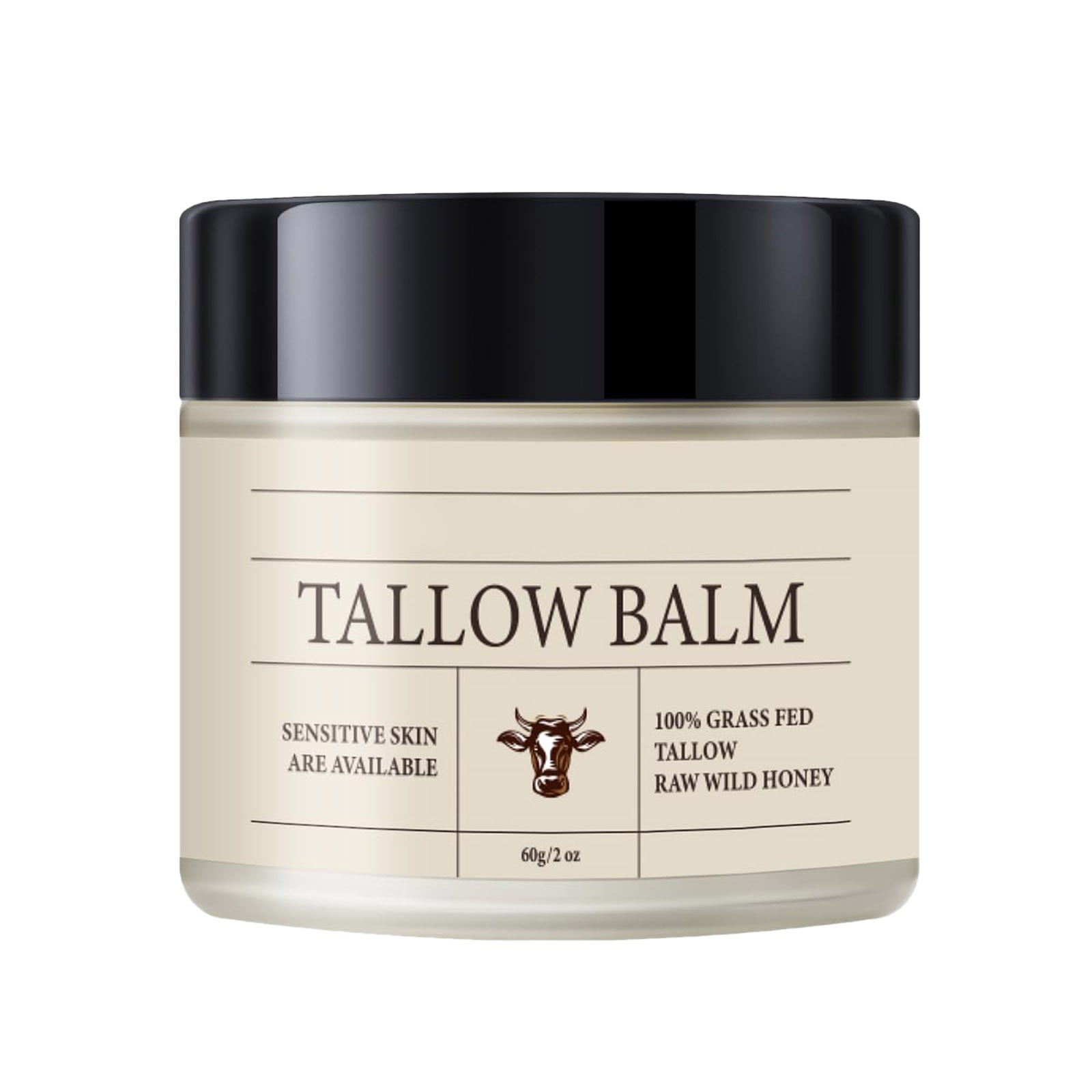Tallow Balm with Raw Wild Honey | Deeply Moisturizing Skin Treatment ...
