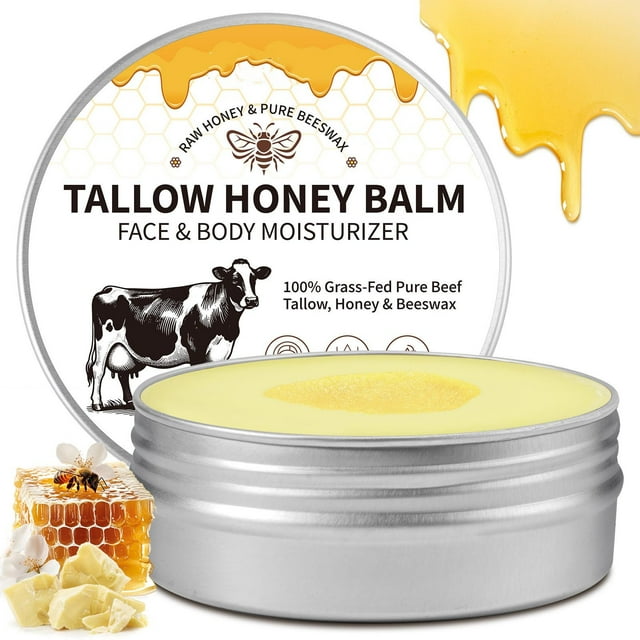 Tallow Cream Moisturizer - Hydrating Hand & Body Balm | Grass-Fed Beef ...