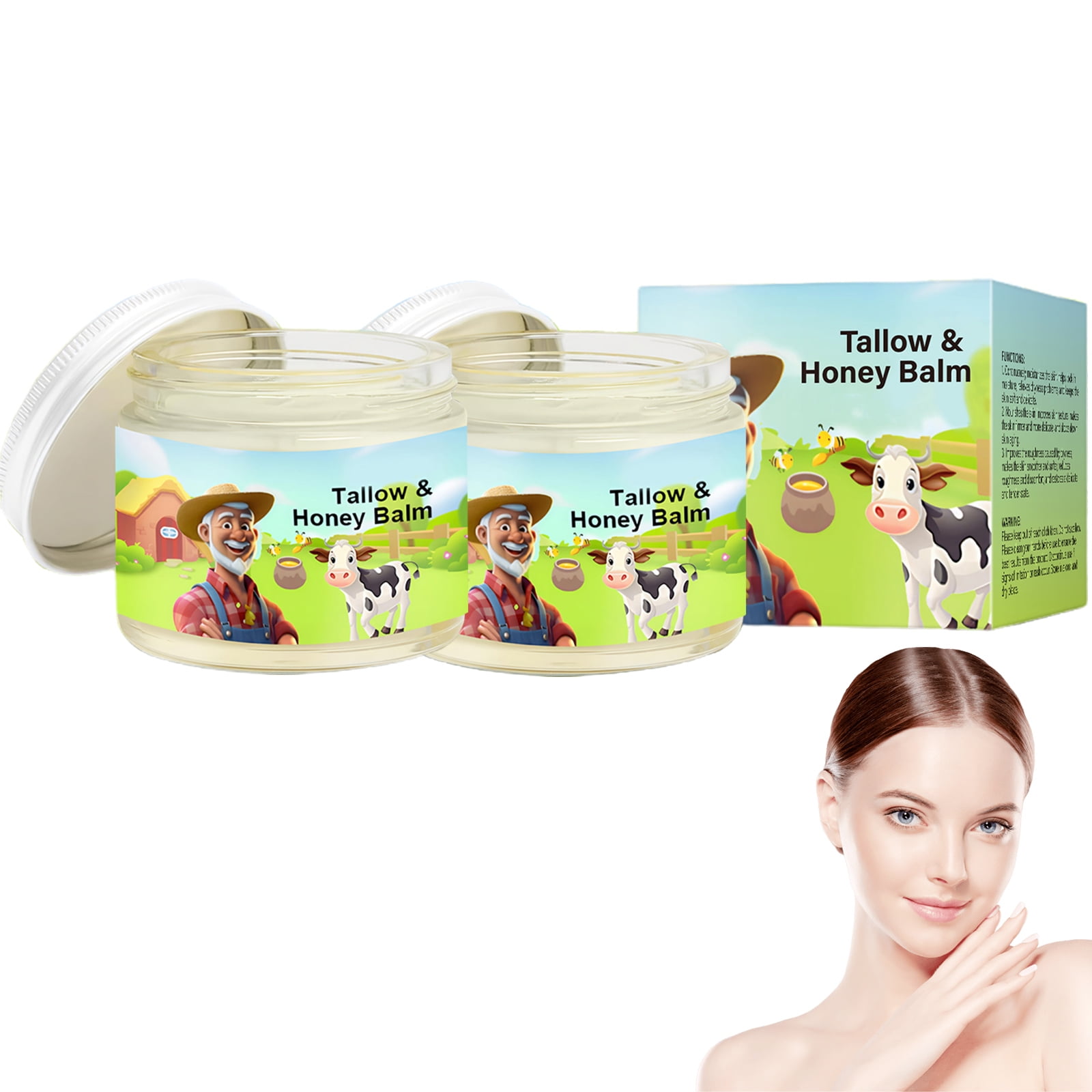 Tallow Honey Balm | Beef Tallow for Skin - Handmade All-Natural ...