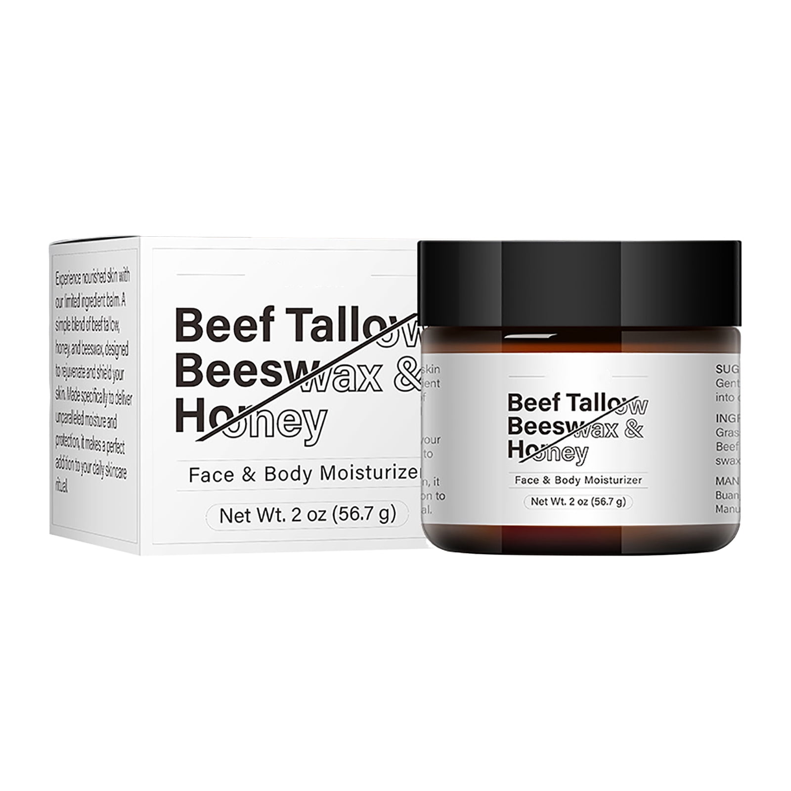 Tallow & Honey Balm | Beef Tallow for Skin - All-Natural Moisturizer ...