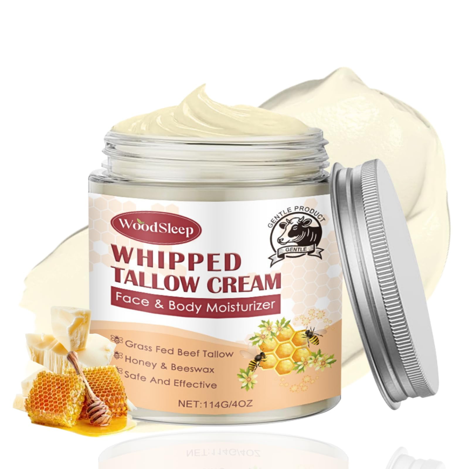 Tallow and Honey Balm DPF11 Face - Beef Tallow Skin - Body Butter Women ...