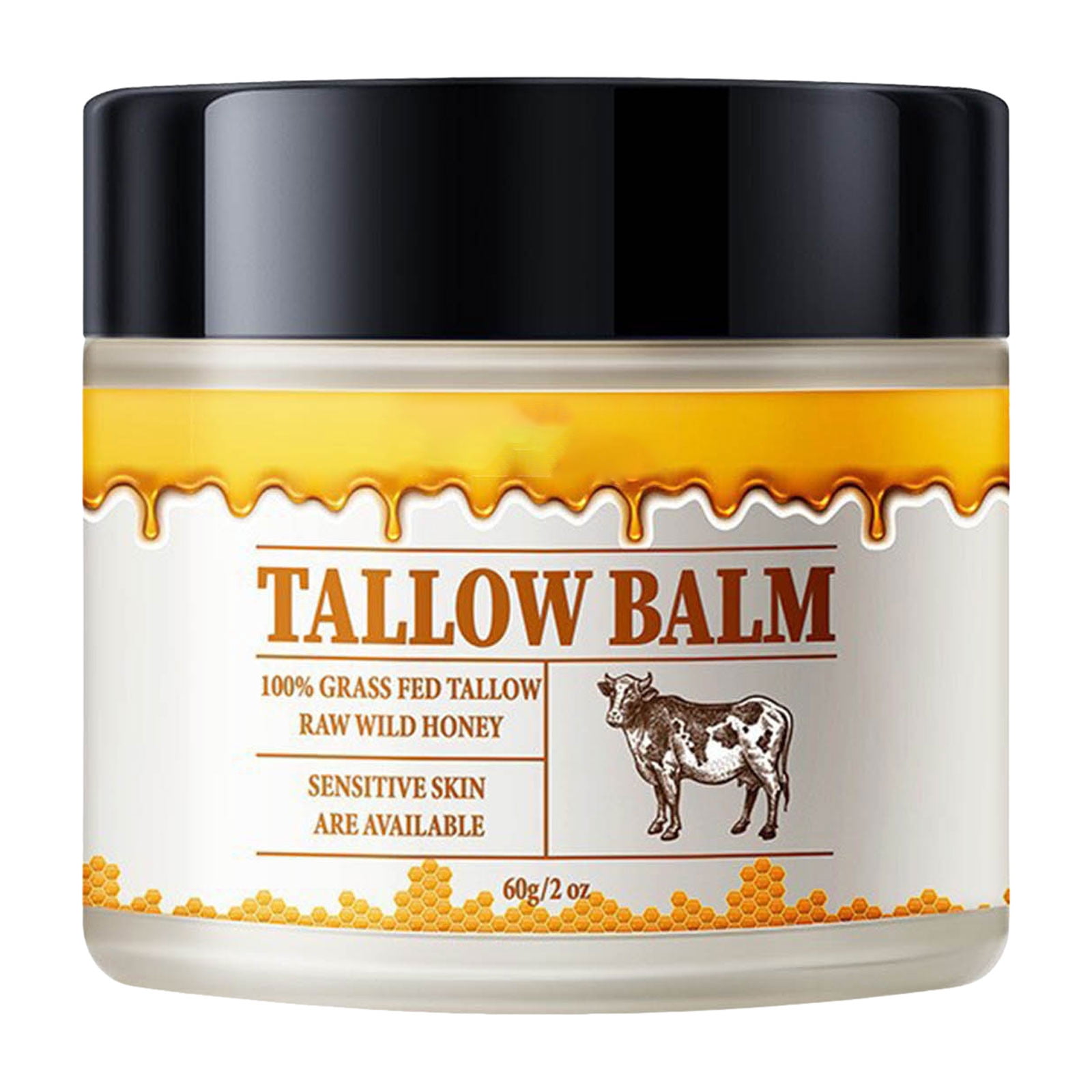 Tallow And Honey Balm Natural Grass Fed Beef Tallow And Raw Wild Honey