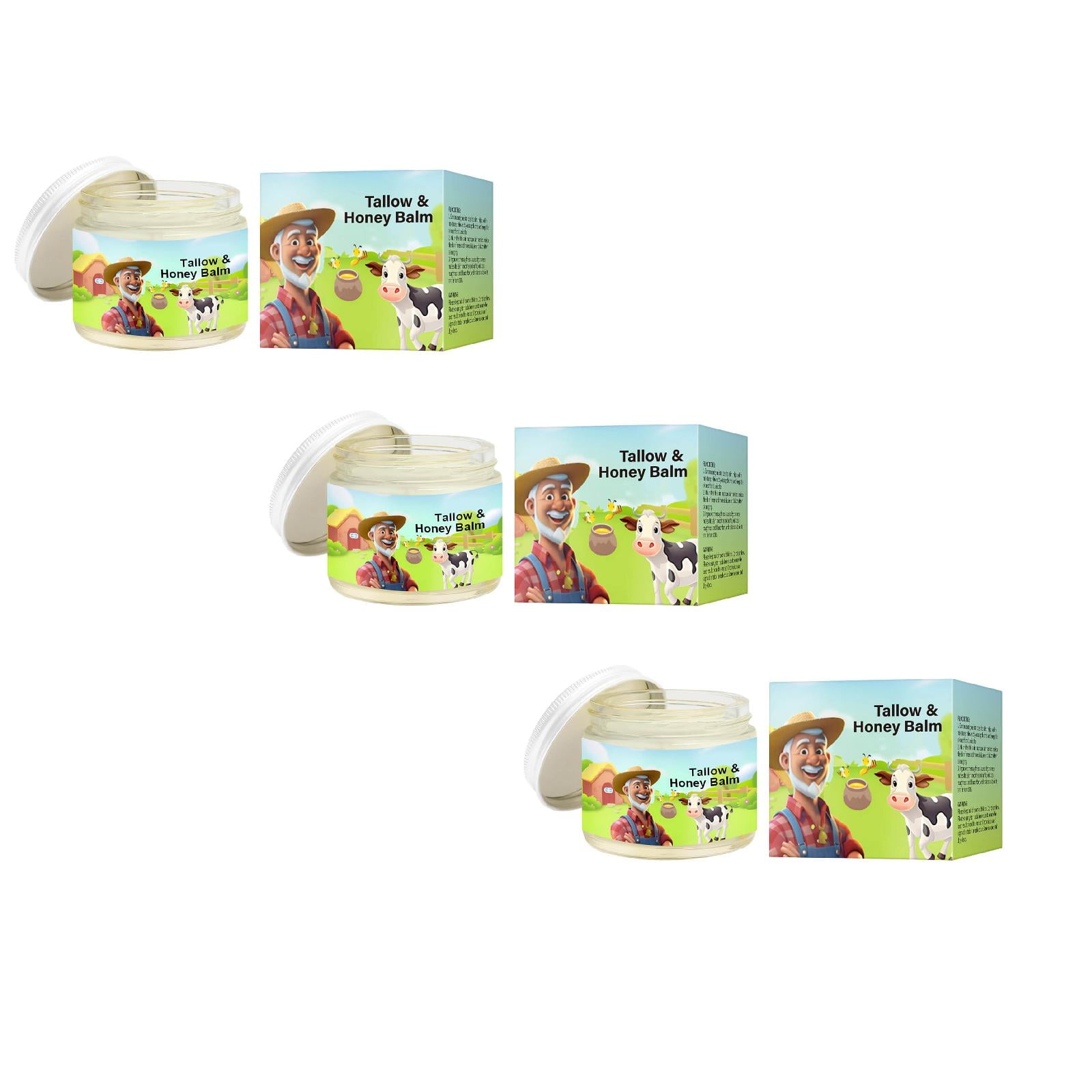 Tallow & Honey Balm，Tallow Face Moisturizer, Beef Tallow for Skin ...