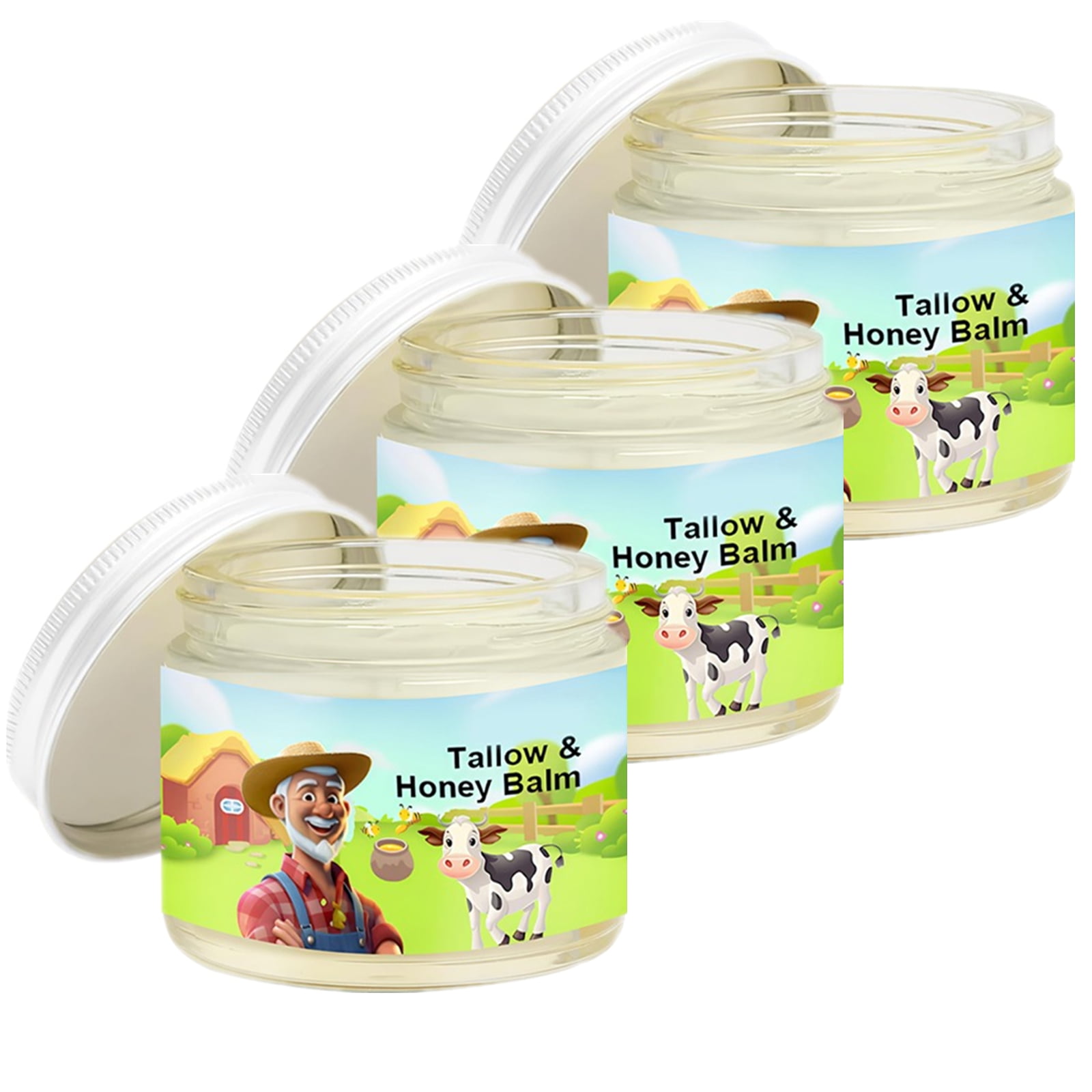 Tallow & Honey Balm, Tallow Face Moisturizer, Beef Tallow for Skin ...