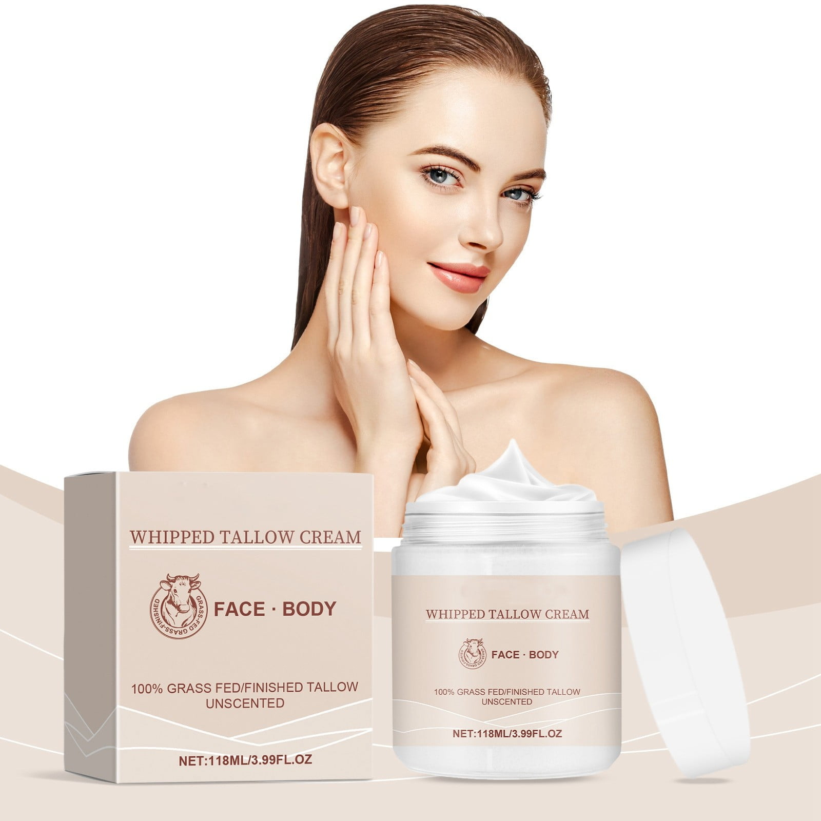 Tallow Hydrating Dull And Moisturizing Skin Moisturizing Face Leaves ...