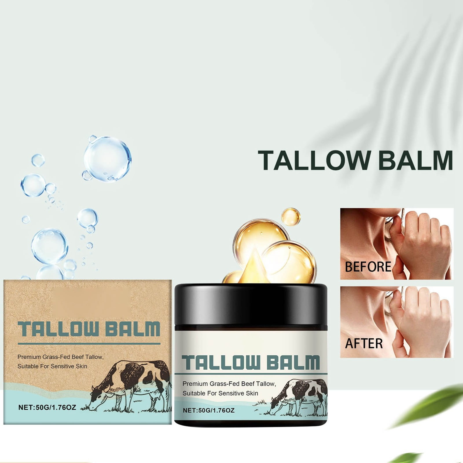 Tallow Moisturizer Tallow Moisturizing Moisturizer Deeply Moisturizes ...