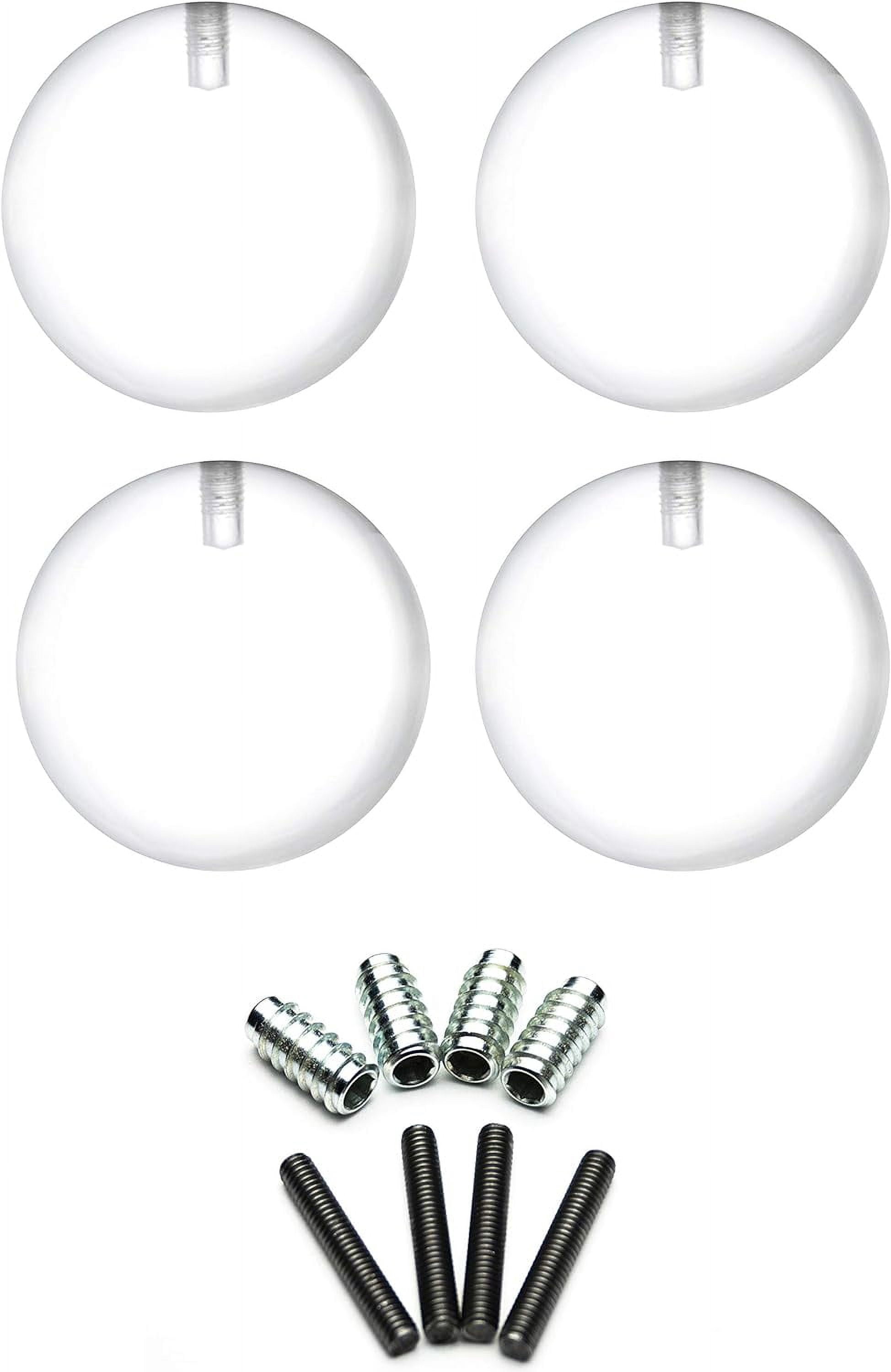 Tallulah Round Furniture Foot (Set of Four), 4" Sphere, Furniture Feet ...