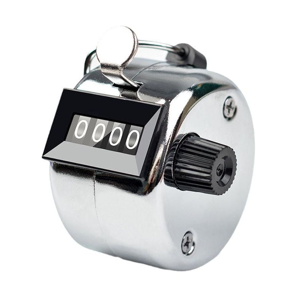 Tally Counter, 4-Digit Clicker Counter, Handheld Tally Counters Clicker ...
