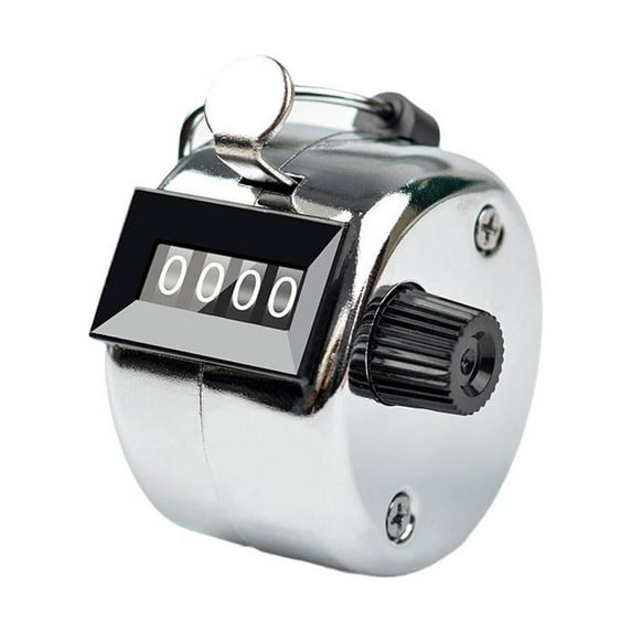 Tally counter,4 digit clicker counter Colour Counters Metal Hand Tally ...