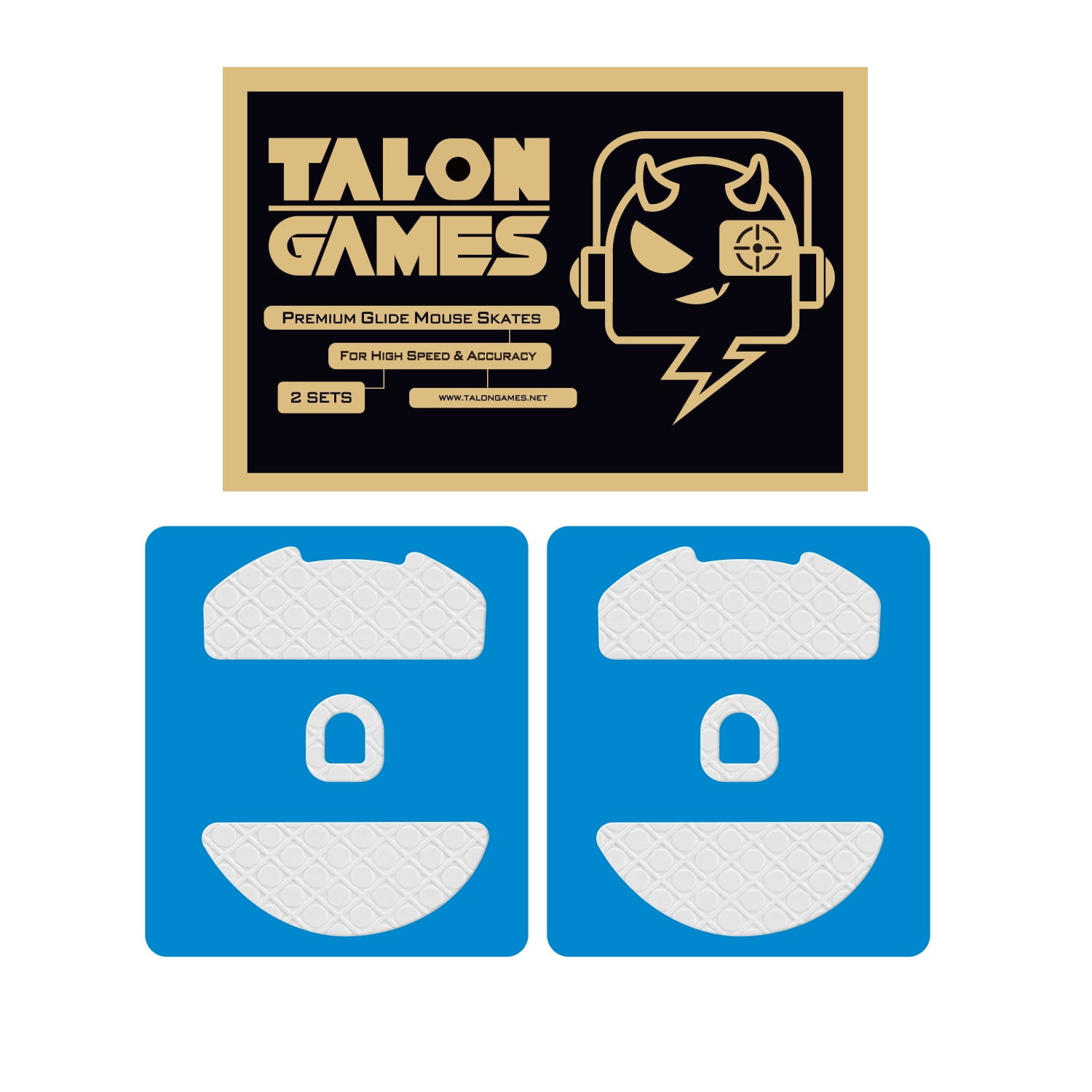Talongames 3D Series Mouse Feet Mouse Skates for DeathAdder V4 PRO ...