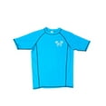 Talos Mens Panama Beach, Florida Turquoise Short Sleeve Rashguard ...