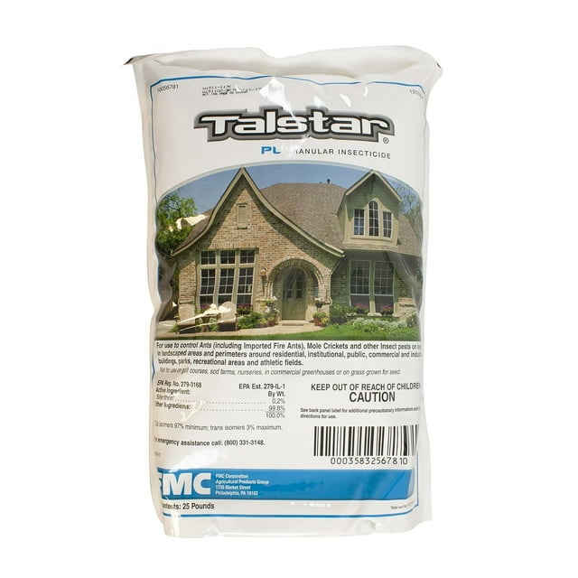 Talstar PL Granular Insecticide - 25 lb Bag by FMC - Walmart.com