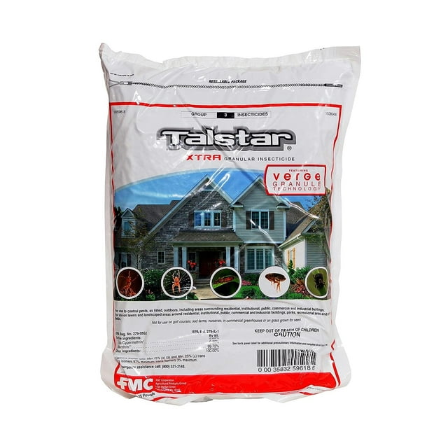 FMC Talstar XTRA Verge Granular Insecticide, 25 lb Bag, Fast Fire Ant ...