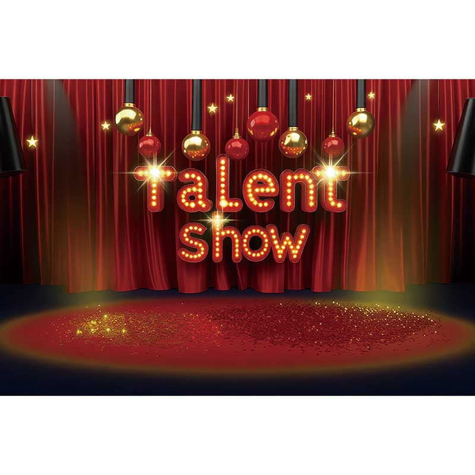 Talt Show Drapes Broadcast Room Studio Backdrop School Party Graduation ...
