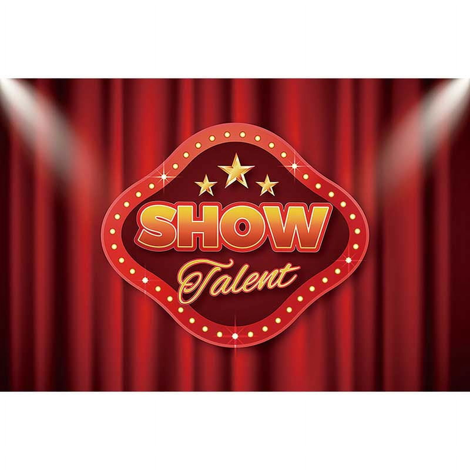 Talt Show Drapes Broadcast Room Studio Backdrop School Party Graduation ...