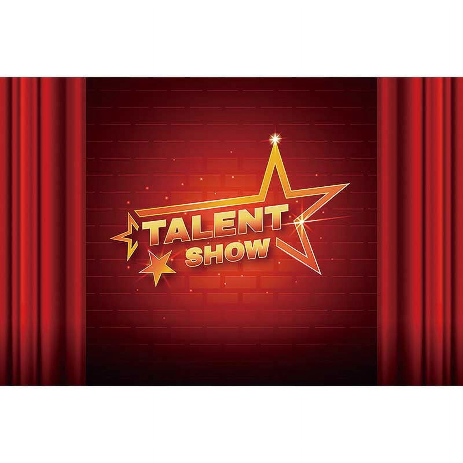Talt Show Drapes Broadcast Room Studio Backdrop School Party Graduation ...