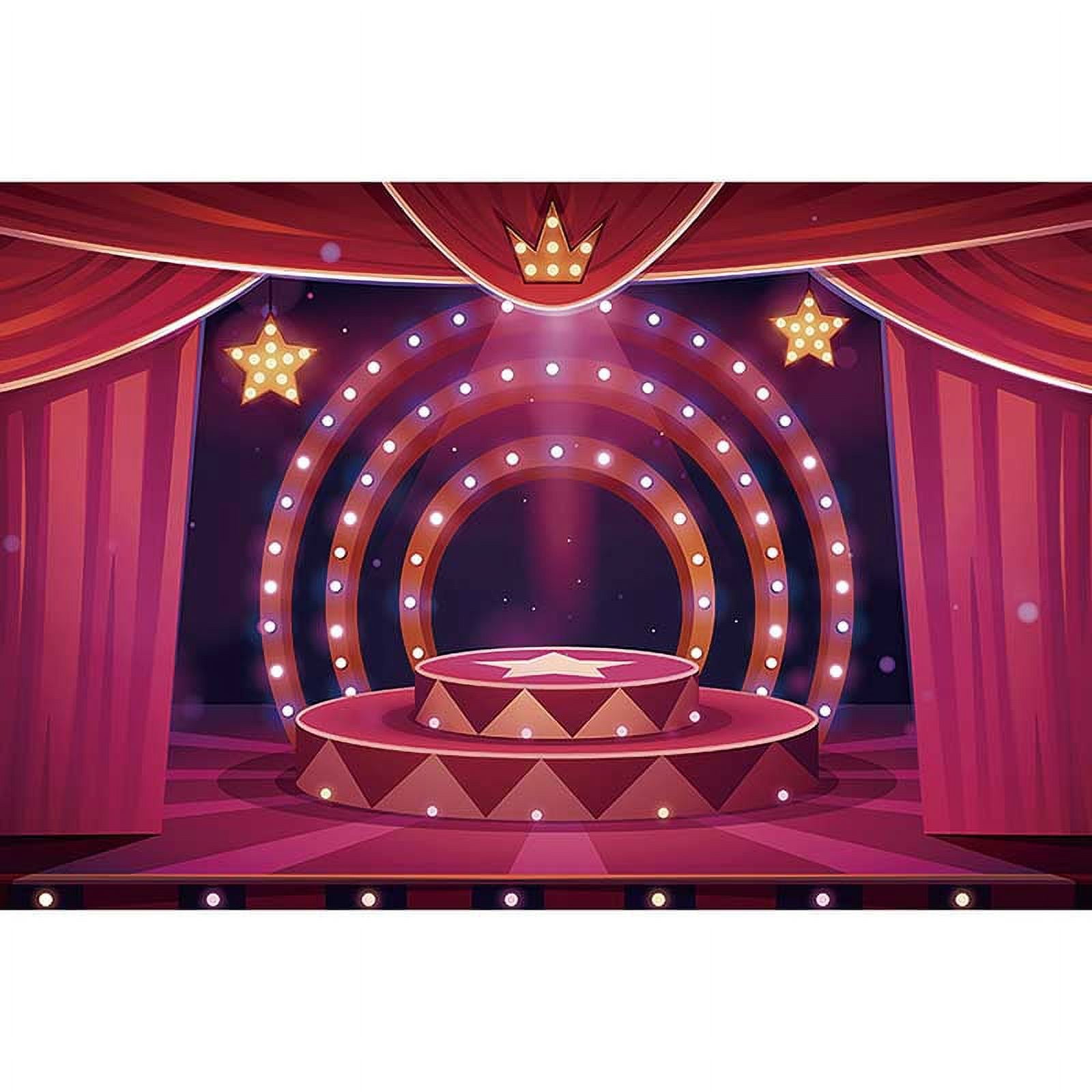 Talt Show Drapes Broadcast Room Studio Backdrop School Party Graduation ...