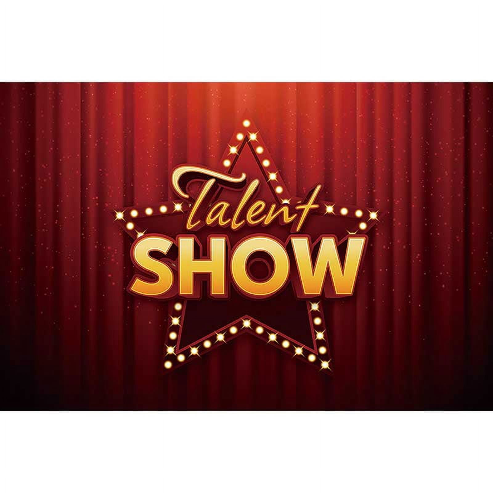 Talt Show Drapes Broadcast Room Studio Backdrop School Party Graduation ...