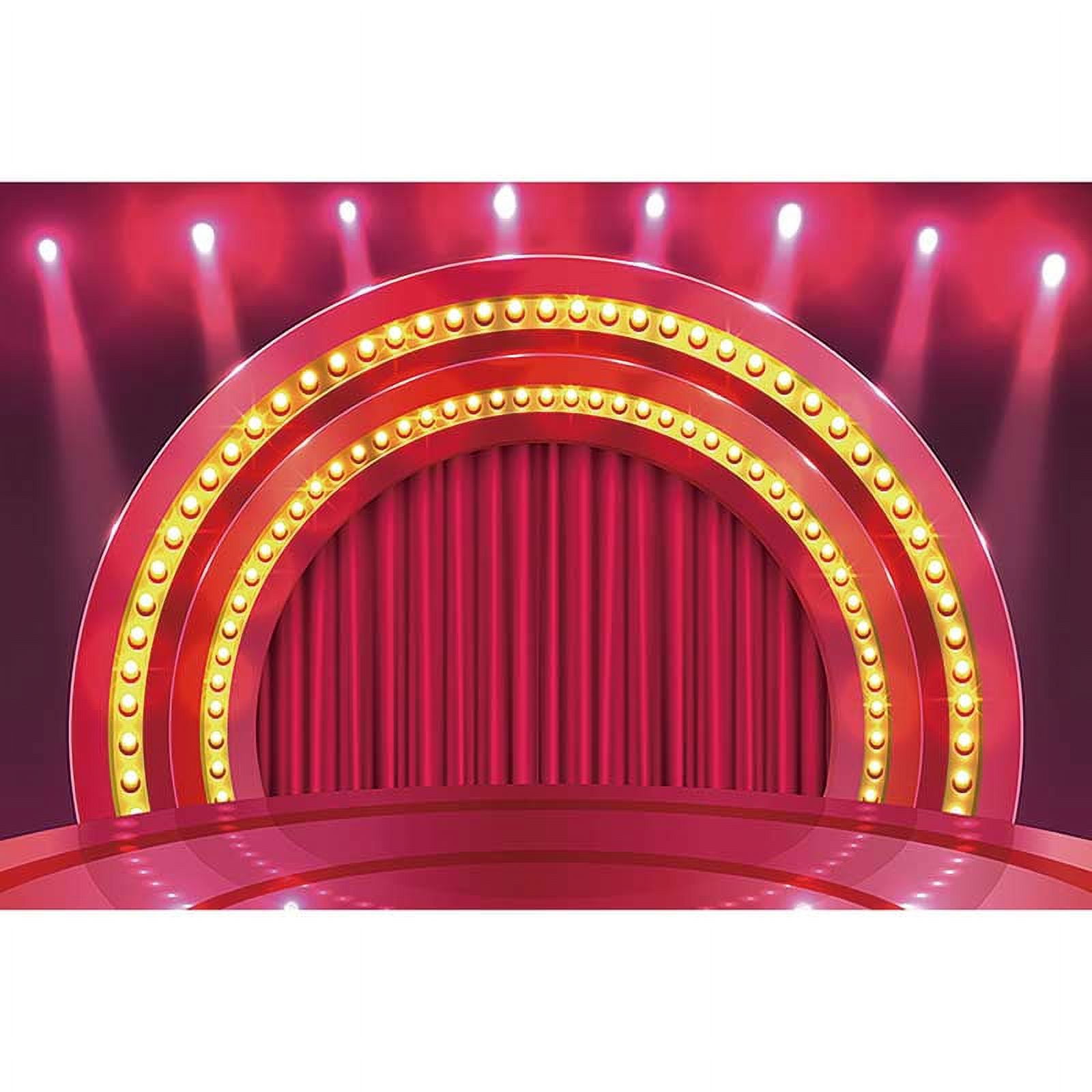 Talt Show Drapes Broadcast Room Studio Backdrop School Party Graduation ...