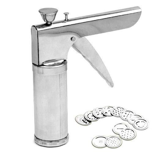 Taluka Stainless Steel Kitchen Press Grater Cookies/Indian Snakes ...