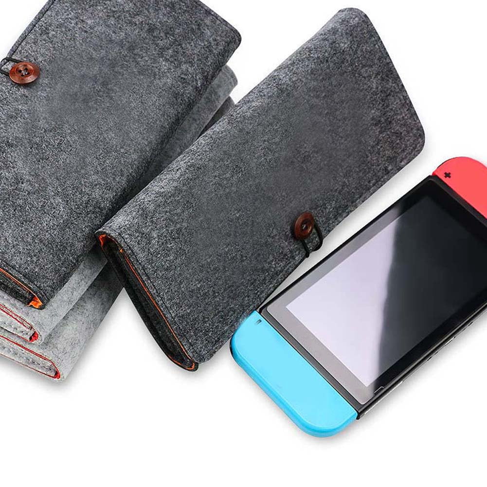 Taluosi Portable Soft Felt Storage Pouch Bag Protective Case for NS ...
