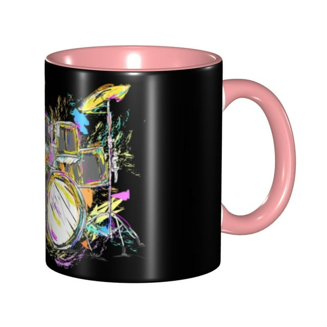 Tama Drums Classic Coffee Mugs Stylish Ceramic Cup with Handles for ...