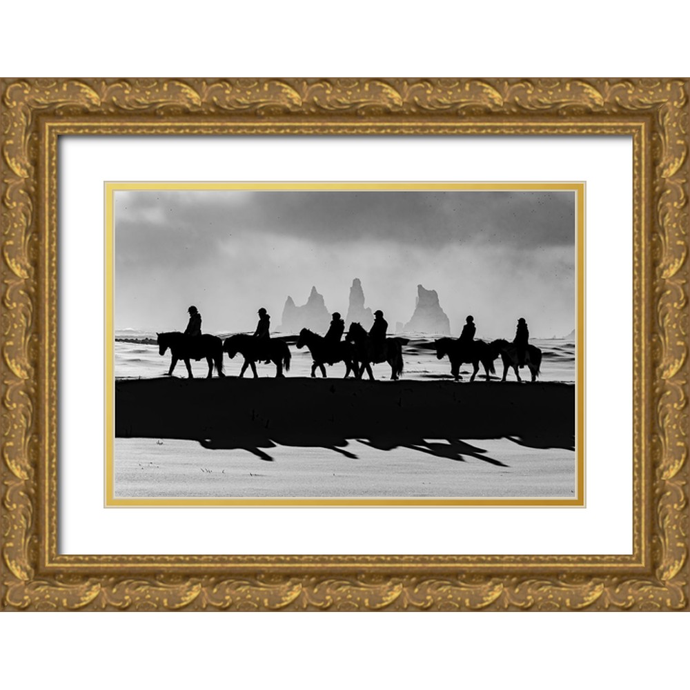 Tamajo, Massimo 24x17 Gold Ornate Wood Framed with Double Matting ...