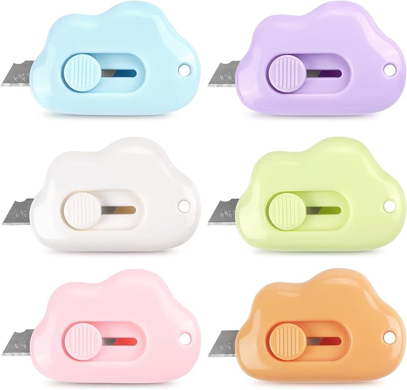 Tamaki Mini Box Cutter Cloud Retractable Letter Opener Envelope Slitter ...