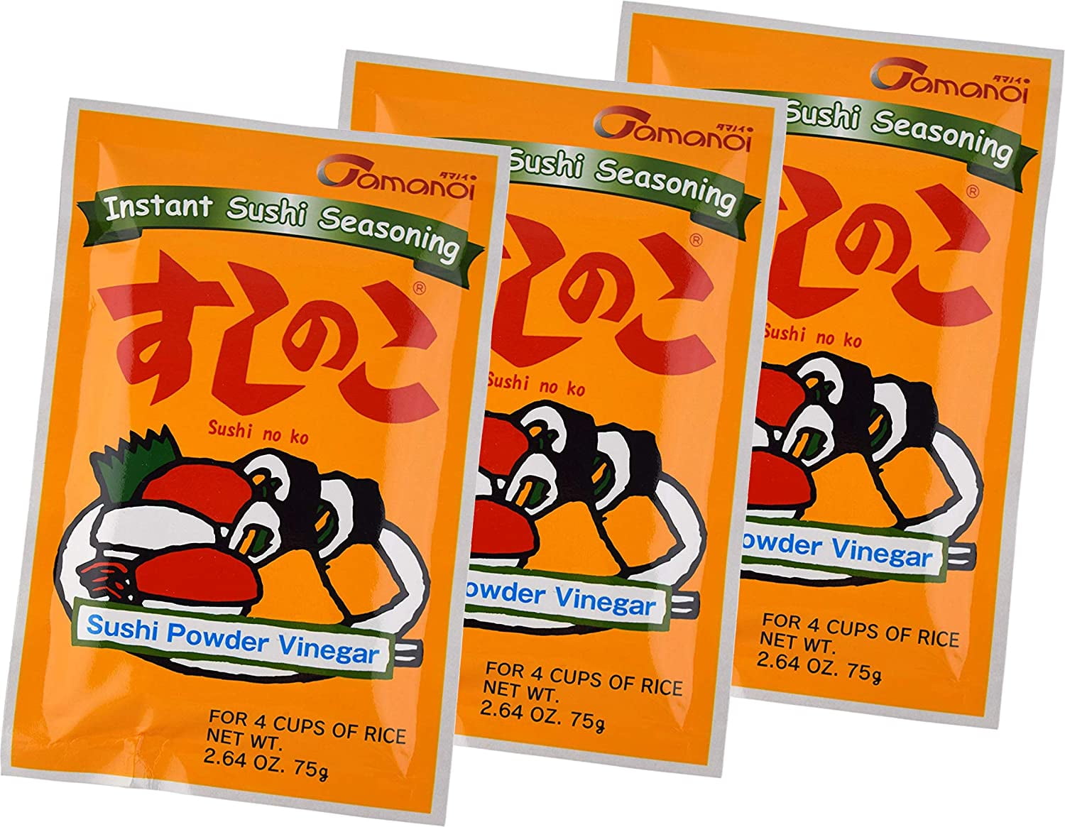 Tamanoi Sushinoko 2.64oz (3 Pack) - Walmart.com