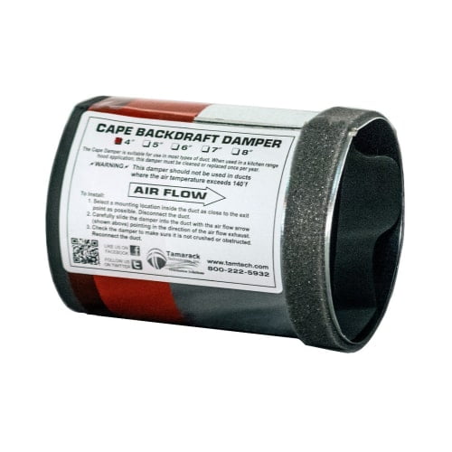 Tamarack Cape Backdraft Damper, 4" - Walmart.com