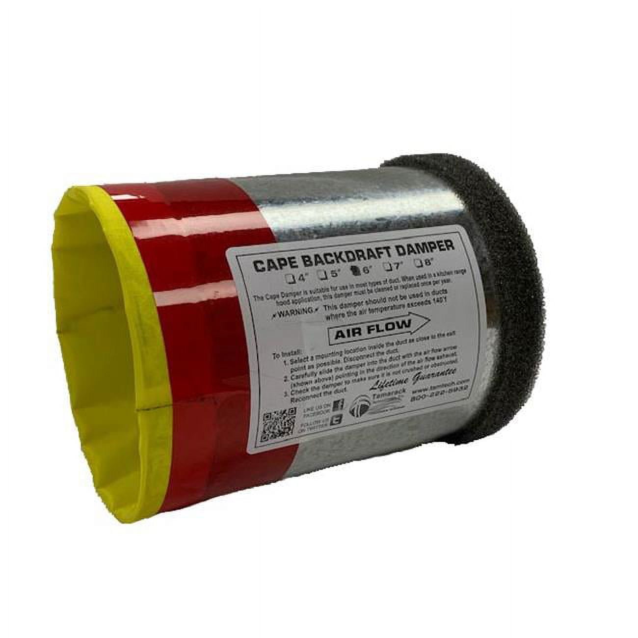 Tamarack TTi-cbd6 6 In. Backdraft Damper - Walmart.com