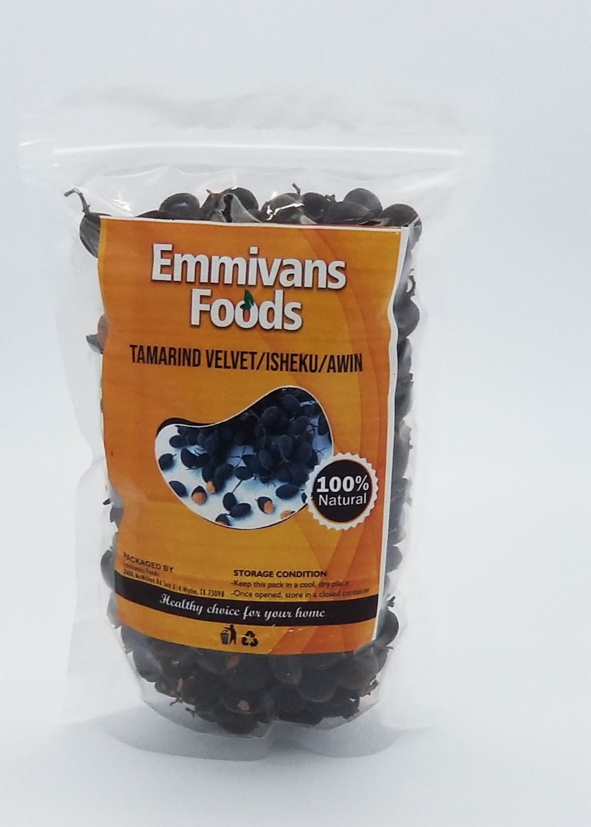 Emmivans All Natural Tamarind Velvet Awin Icheku, 10oz Fruit of Nigeria ...