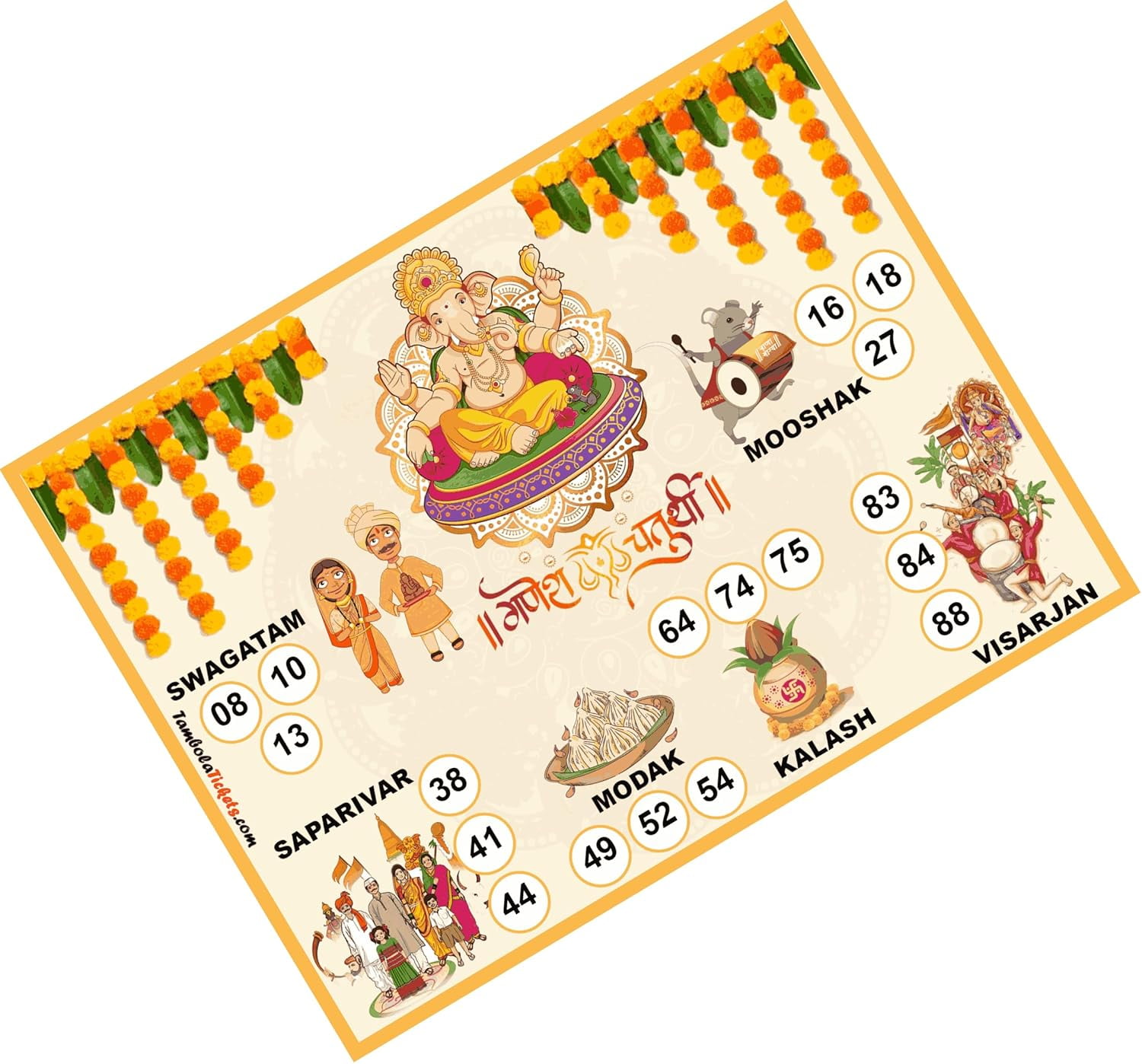 TambolaTicketscomJourney of Ganesh Chaturthi Special tambola Tickets ...