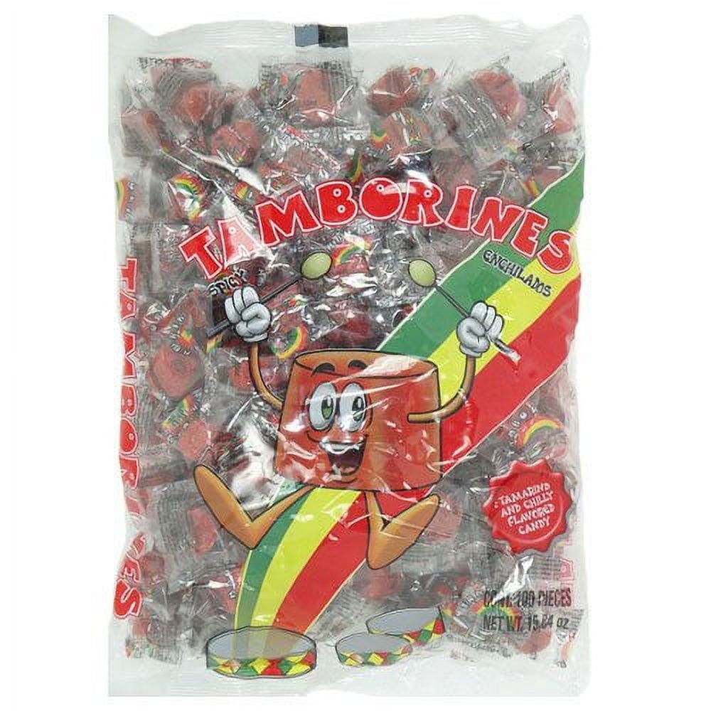 Tamborines Enchilados - Mexicn Hot Candy 100 Pieces 15.85 oz - Walmart.com