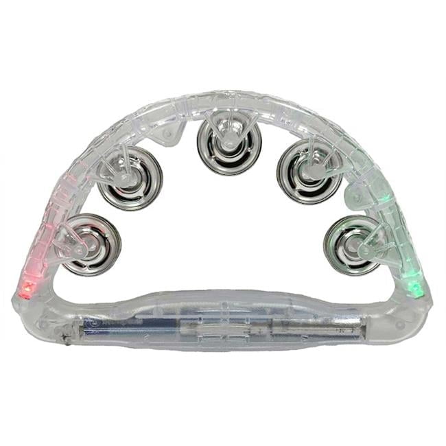 Tambourine-Light Up Moon Shaped Instrument with Cymbals - Walmart.com