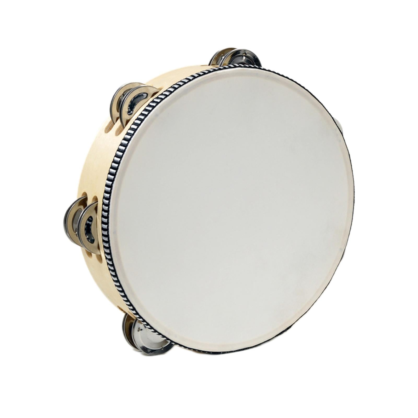 Tambourines,Wooden Tambourines Adults Drum Bell Double Rows,Hand Held ...