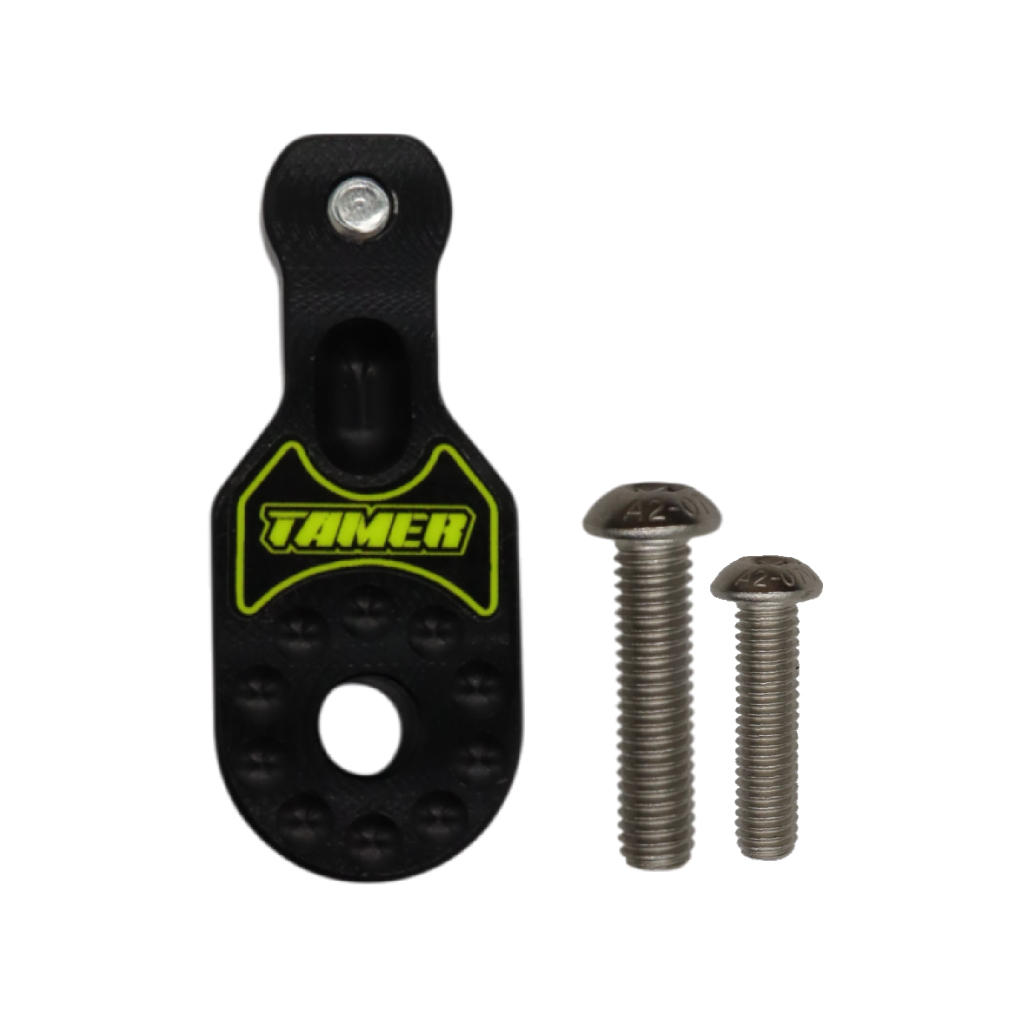 Tamer MX FGB-401 Fork Guard Bracket – Black CNC Aluminum Dirt Bike Holeshot Device Reinforcement ...