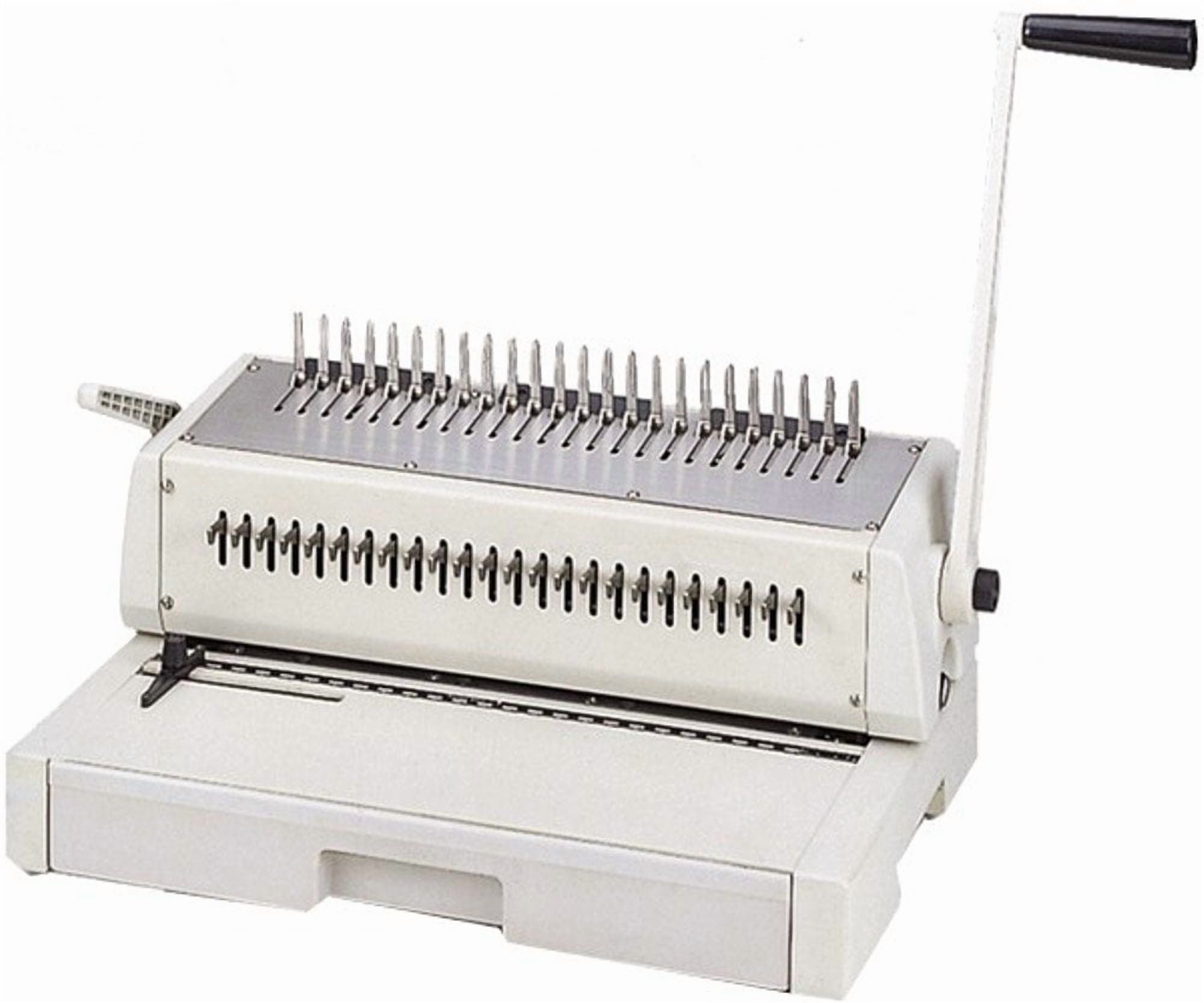 Tamerica TCC242 DuraBind Comb Binding Machine, 15 Sheets Max. Punch ...