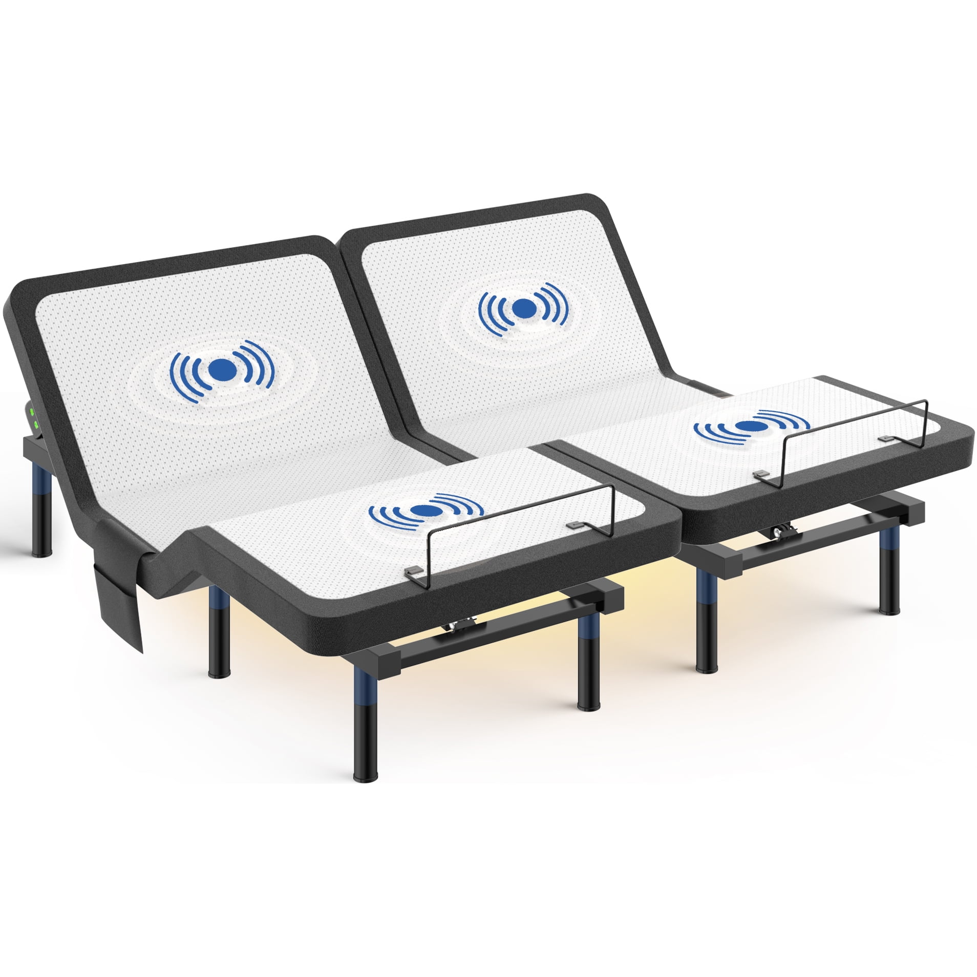 Tami Tami Adjustable Bed Frame Base Split King, Ergonomic Bed Improve ...