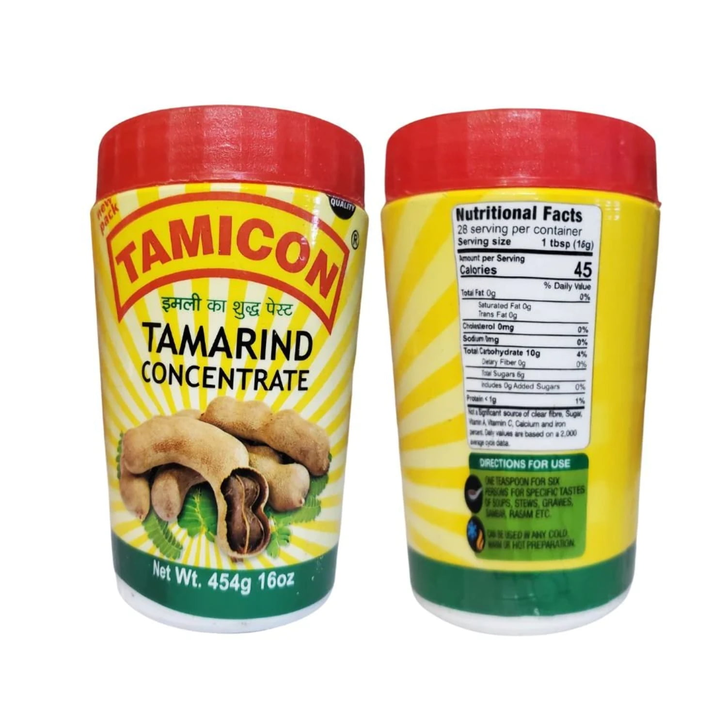 Tamicon Tamarind Concentrate Paste Imli Paste 454g - Walmart.com