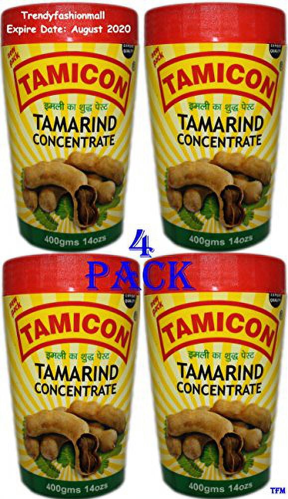 Tamicon Tamarind Paste 100% Natural 14 oz - 4Pack - Walmart.com