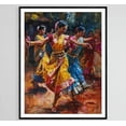 Tamil Nadu Folk Dance South India Cultural Artwork Home Decor Vintage ...