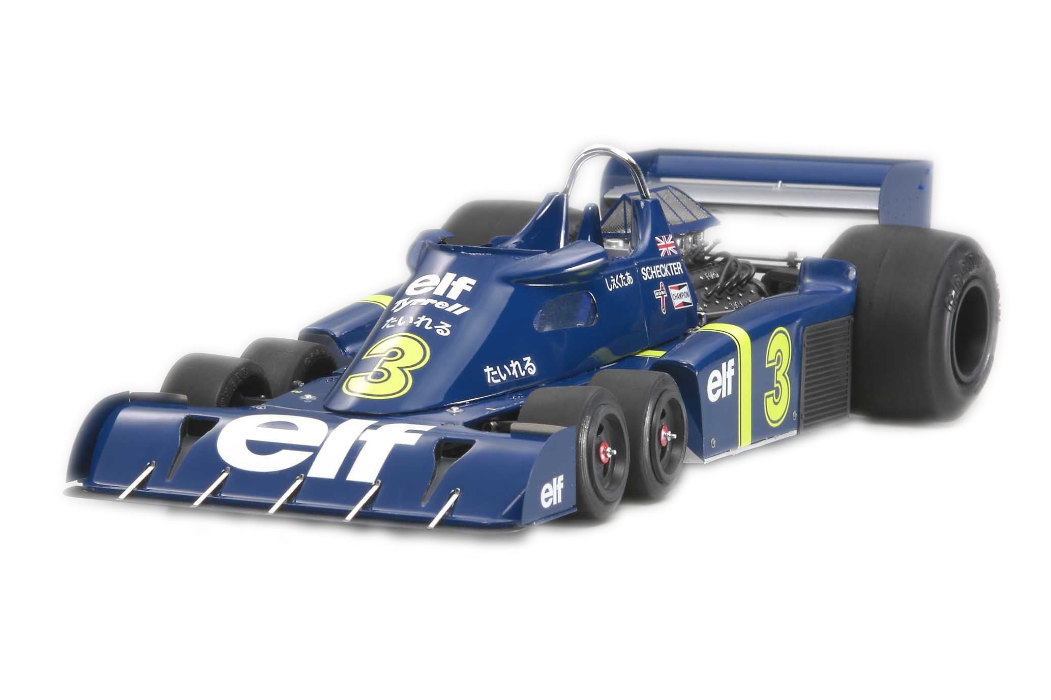 Tamiya 1/20 Tyrell P34 1976 Japan Grand Prix Plastic Model Kit with DFV ...