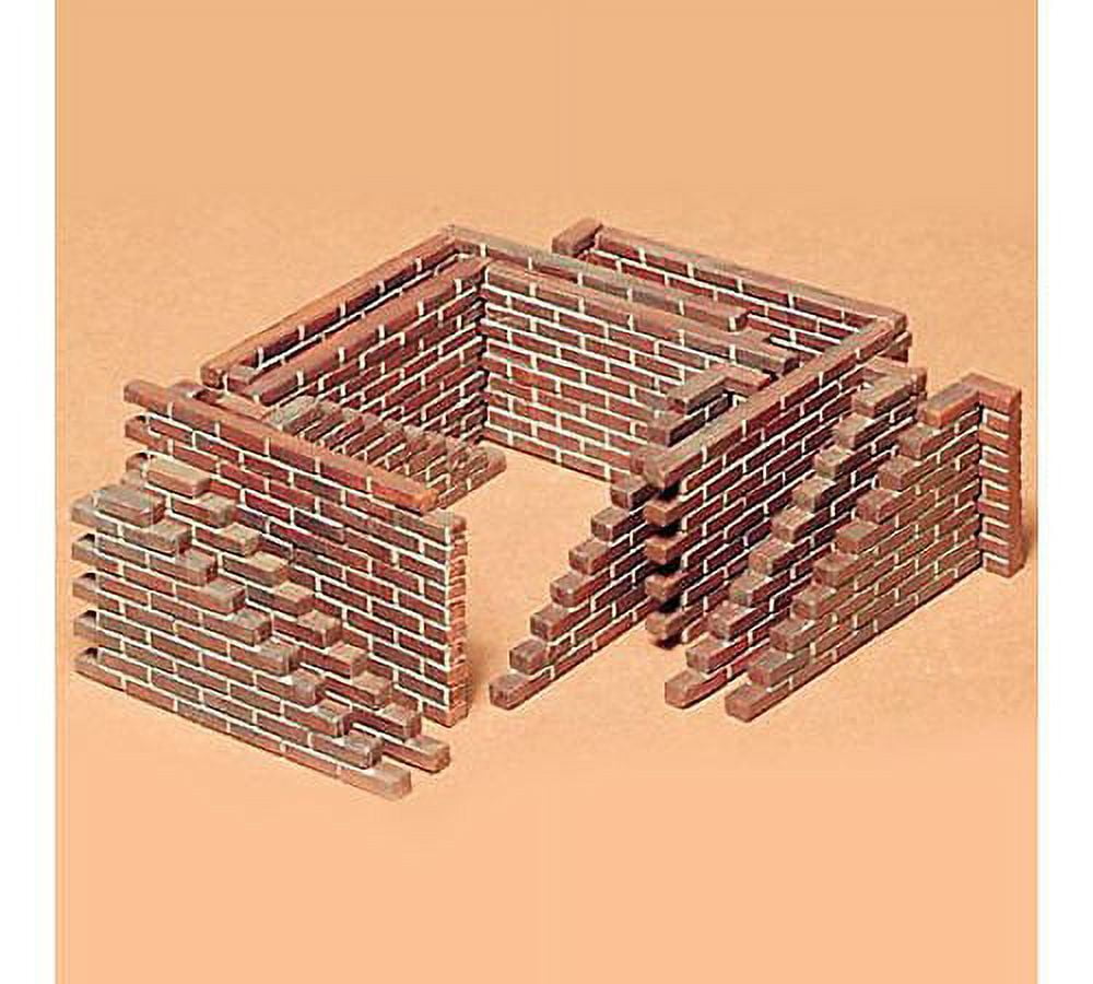 Tamiya 1/35 Brick Wall Set Kit - Walmart.com