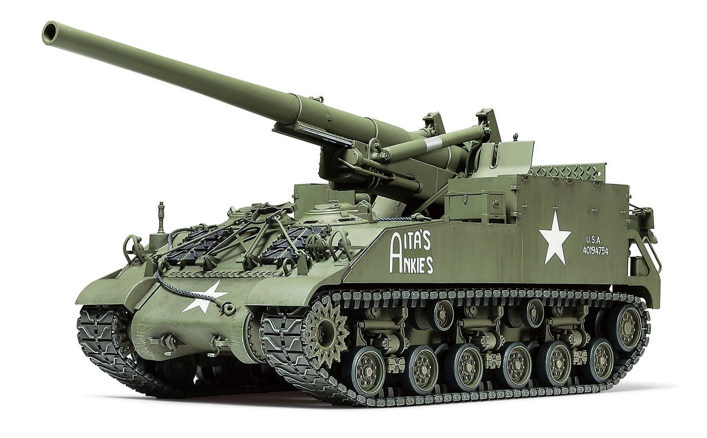 Tamiya Us Self-Propelled 155Mm Gun M40 - Walmart.com
